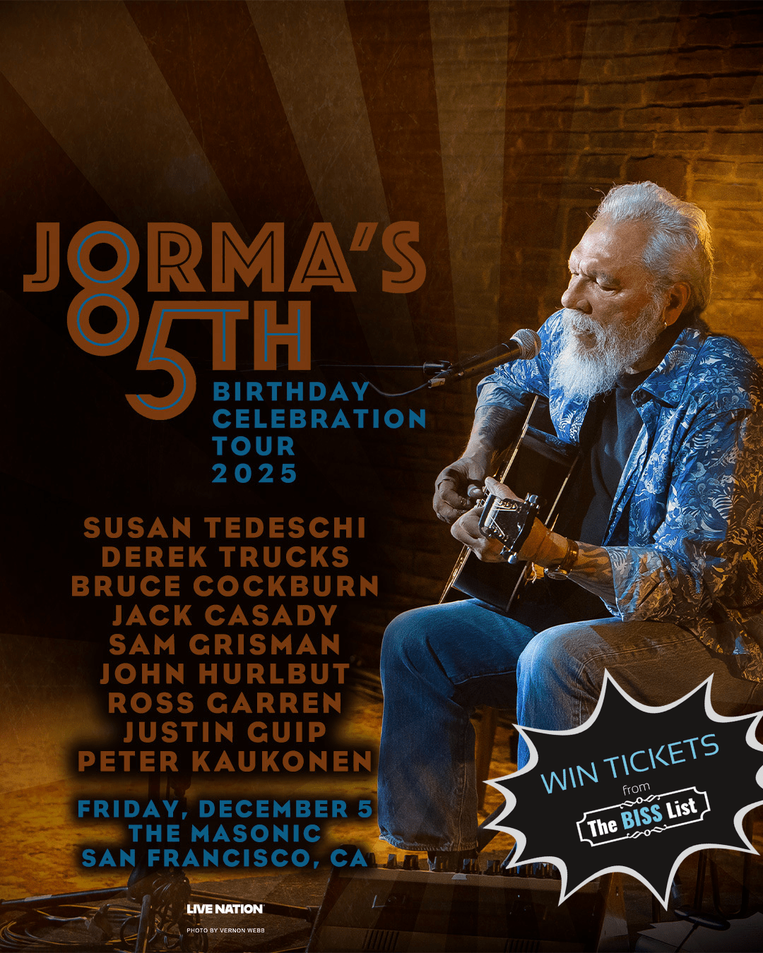 The BISS List Jorma Kaukonen’s 85th Birthday Celebration - The BISS List